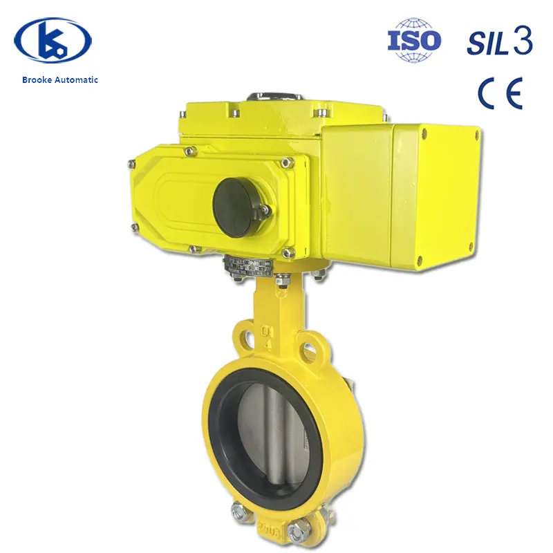 Valve Supplier Butterfly Valve Special 4G Electric Actuator APP Remote ...
