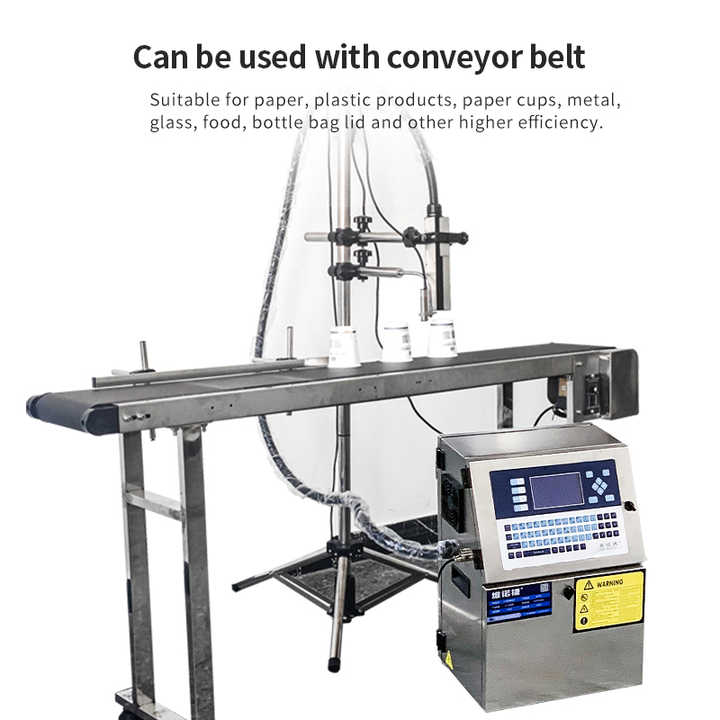 Industrial Cij Continuous Inkjet Printer - High Productivity