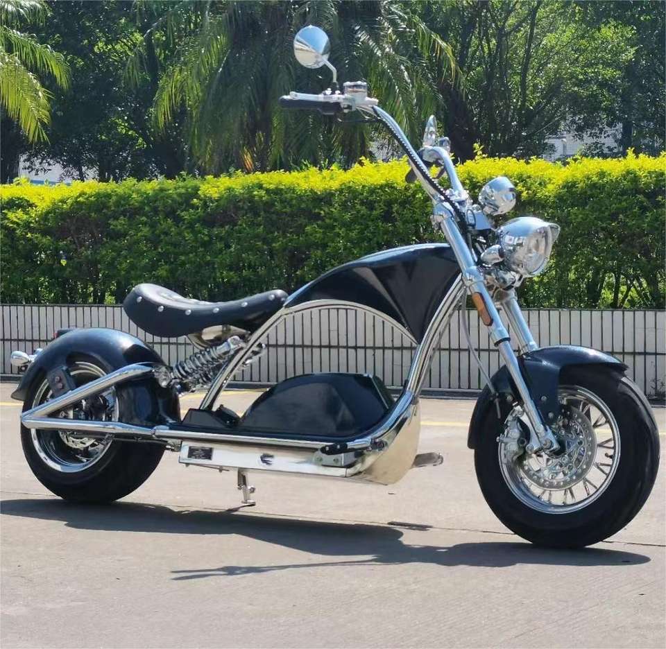 2026 Fast Speed 80kmh 3000W EEC Chopper Adult Citycoco Electric Scooter ...