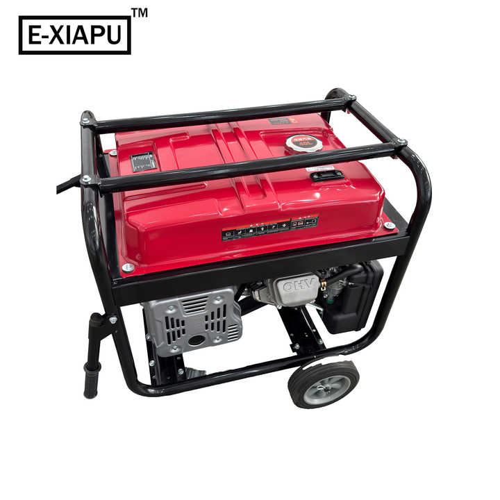 E-XIAPU Air-Cooled 4-Stroke 9kw Gasoline Inverter Generator Recoil Portable Design Stable Output ...
