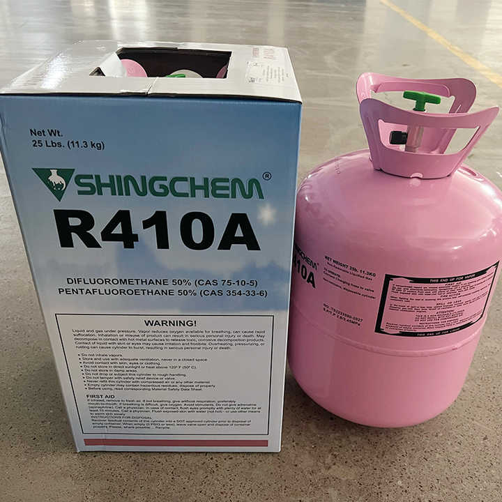SHINGCHEM 99.99% Purity R410a Refrigerant Gas for Cooling