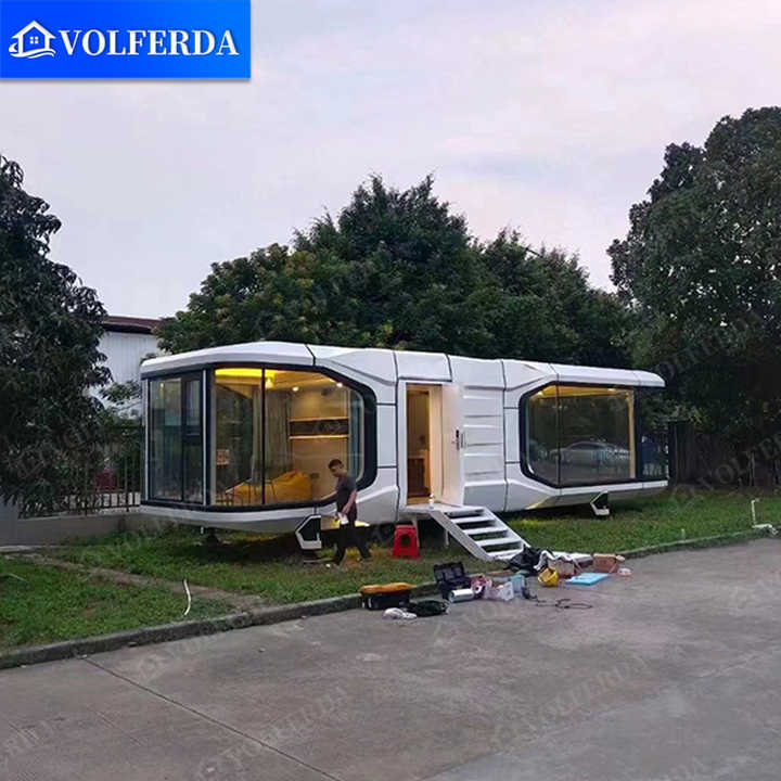 Volferda fast loading prefab homes container space knockdown capsule ...