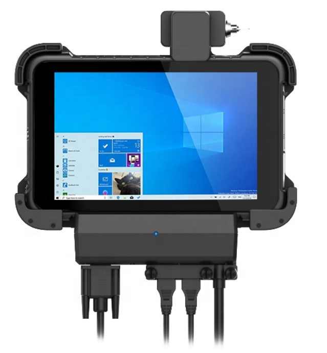 IP68 Industrial Wall Mount Rugged Tablet Pc 4G NFC Reading for windows ...