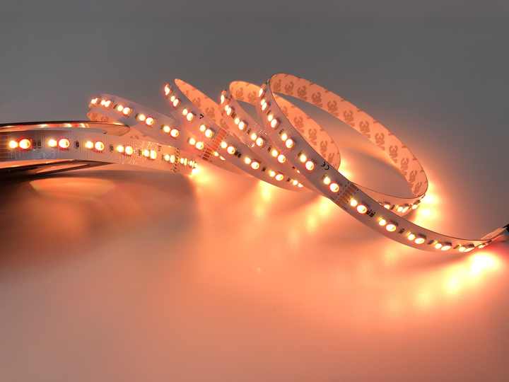 Amber+RGB+White 24V RGB 6in1 SMD LED Strip RGBAWC 15mm 60Group Leds ...