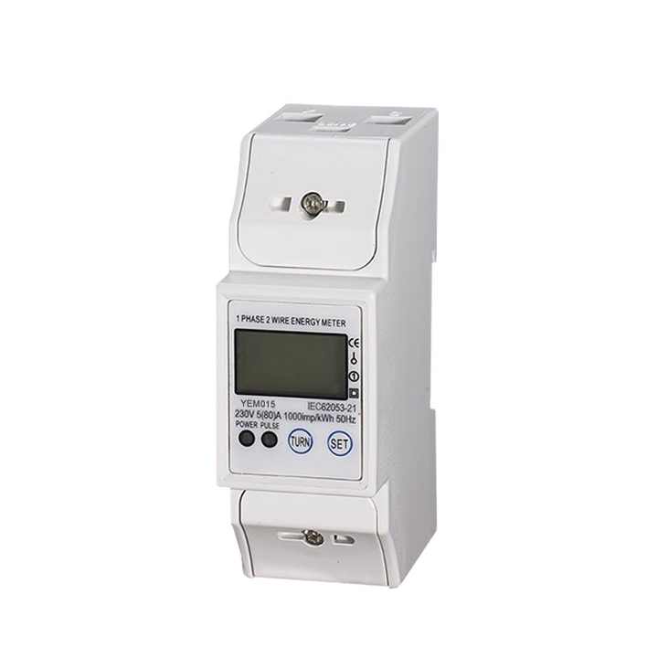 Single-Phase Smart Electric Meter with RS485 Din Rail Energy Meter| Alibaba.com