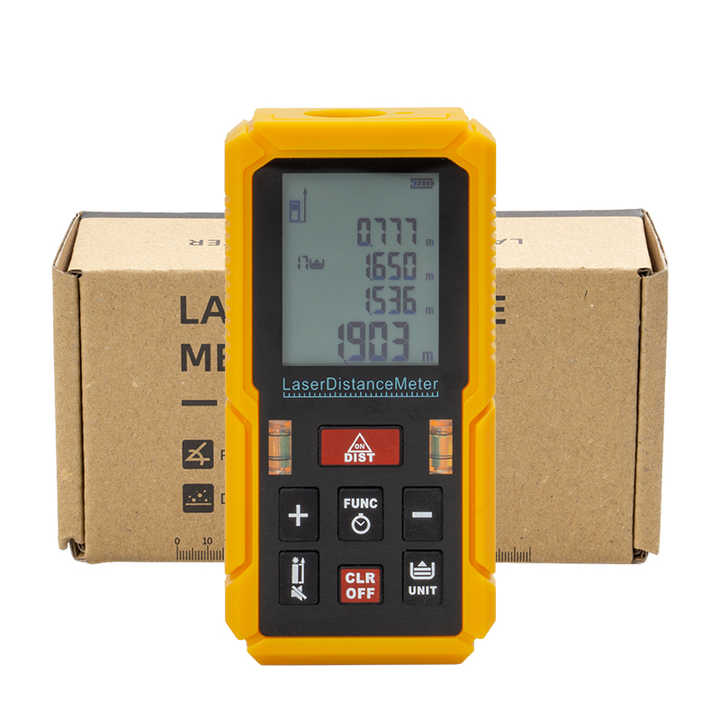 Compact Handheld Laser Range Finder Tool for Furniture Installation and ...