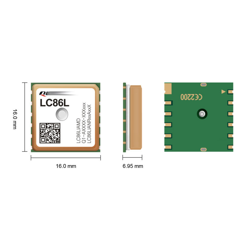 GPS GNSS Module Support GPS GLONASS Galileo/Beidou QZSS Compatible with ...