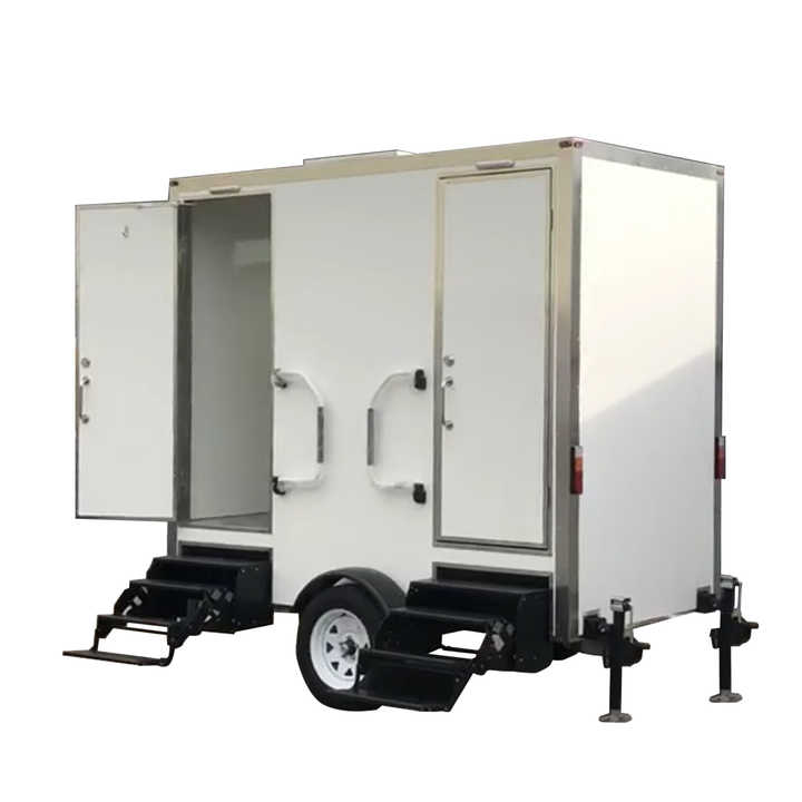 Luxury Portable Restroom Trailers Accessible Mobile Flushing Toilets ...