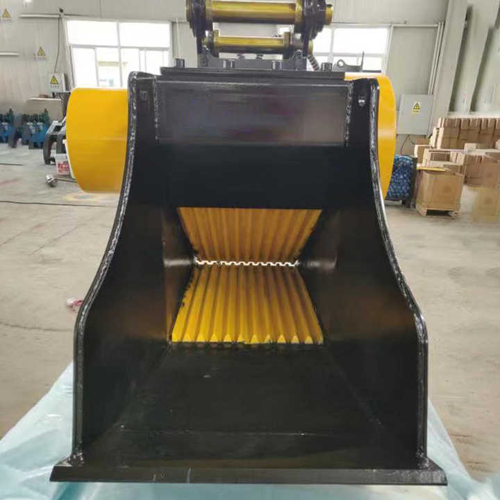 Rock Crusher Bucket Excavator Bucket Crusher For Skid Steer Product ...