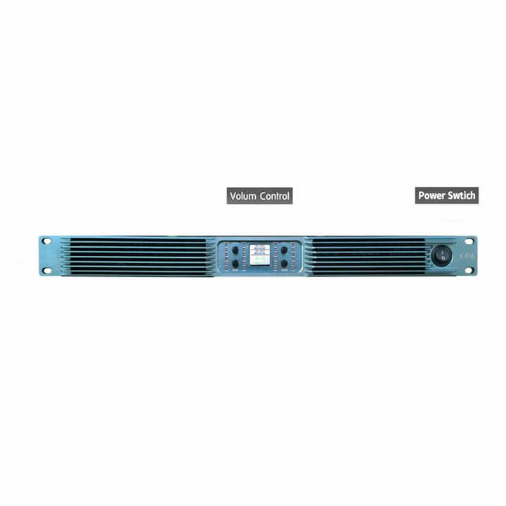 1600 Watts MORIN 4 Channel Amplifier DJ Professional Sound Amplifier ...