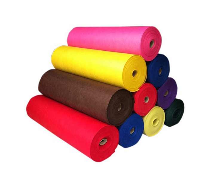 Colored Polyester Felt in Rolls - Versatile Non Woven Fabric
