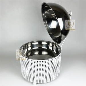 Stainless Steel Chafing Dish - 9L Buffet Food Warmer Set