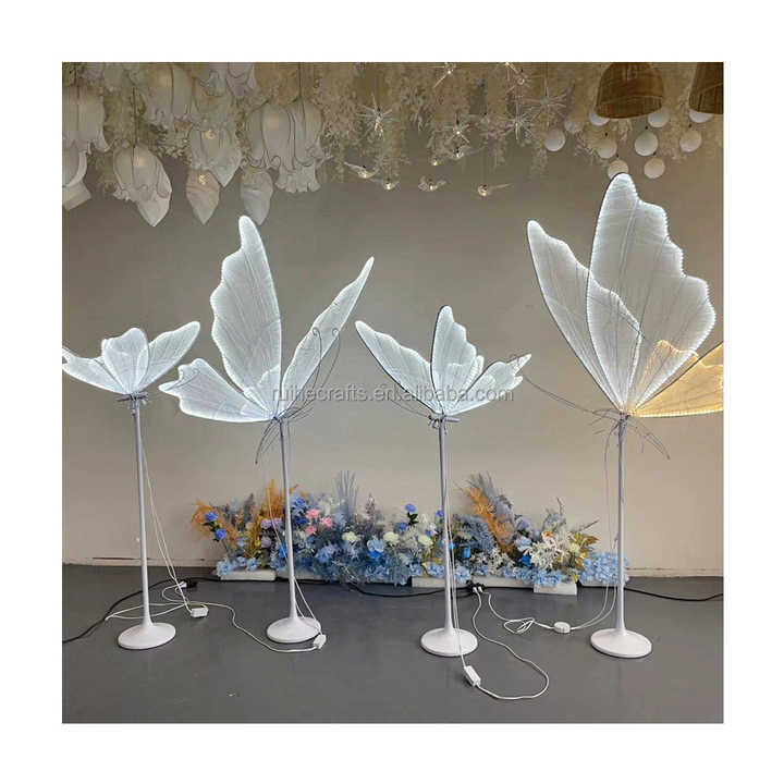 Large Led Lighted butterfly Road Lead Wedding butterfly for Room ...