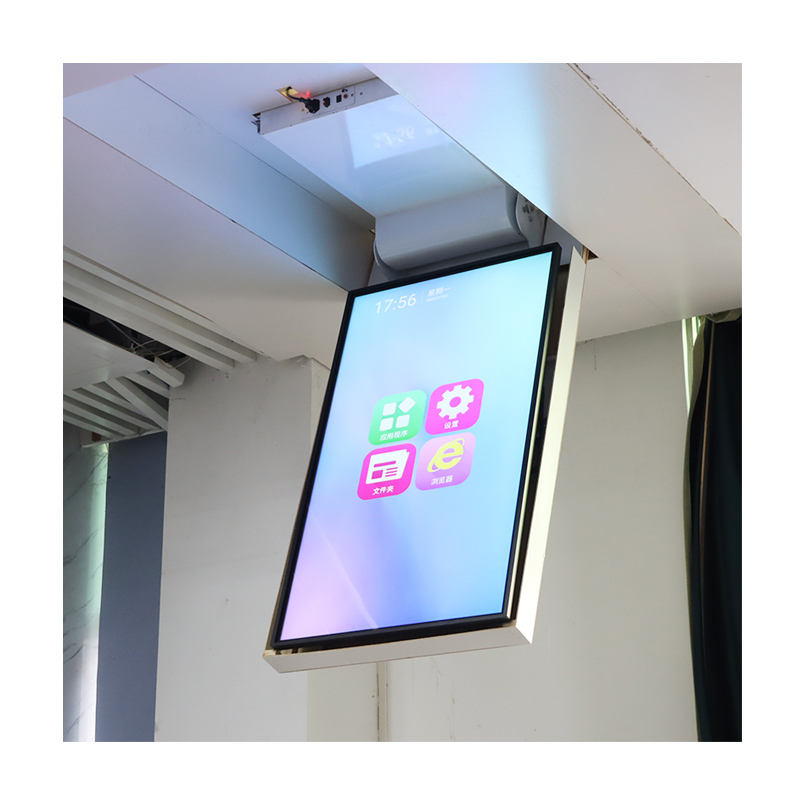 New Upgraded JG52 Motorized Ceiling Flip Down TV Mount for 32-75" TVs ...