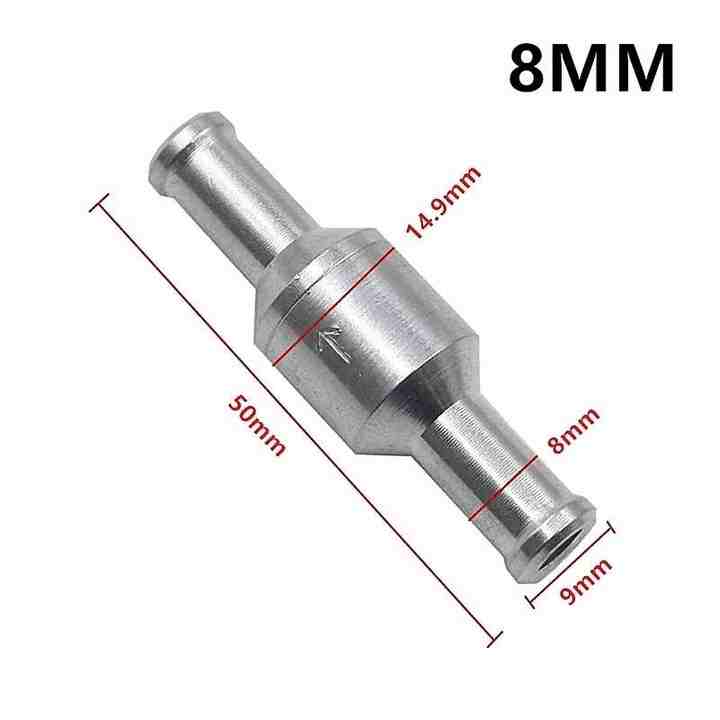 Aluminium Check Valve Brake Servo Booster No Return Inline One Way ...