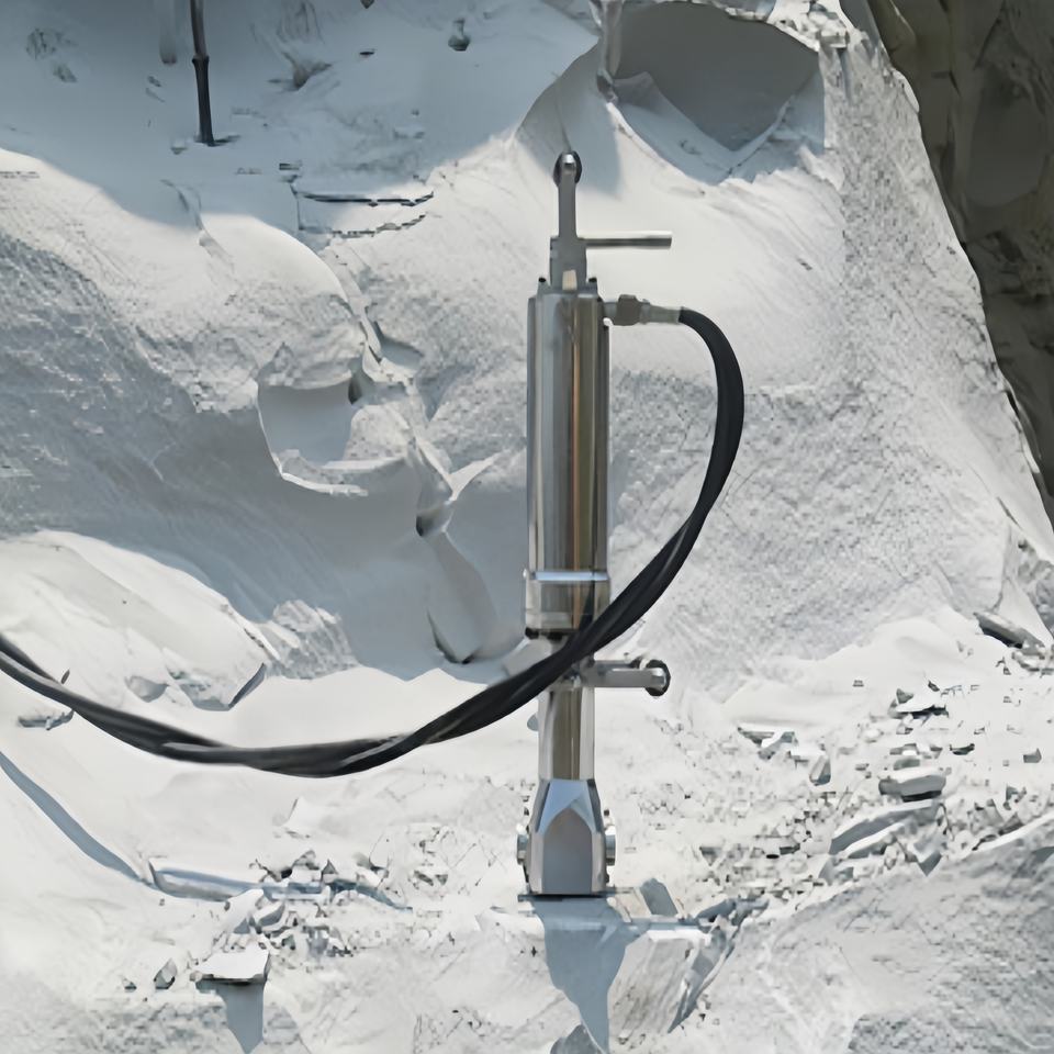 Efficient Rock Splitting with Diesel and Electric Hydraulics