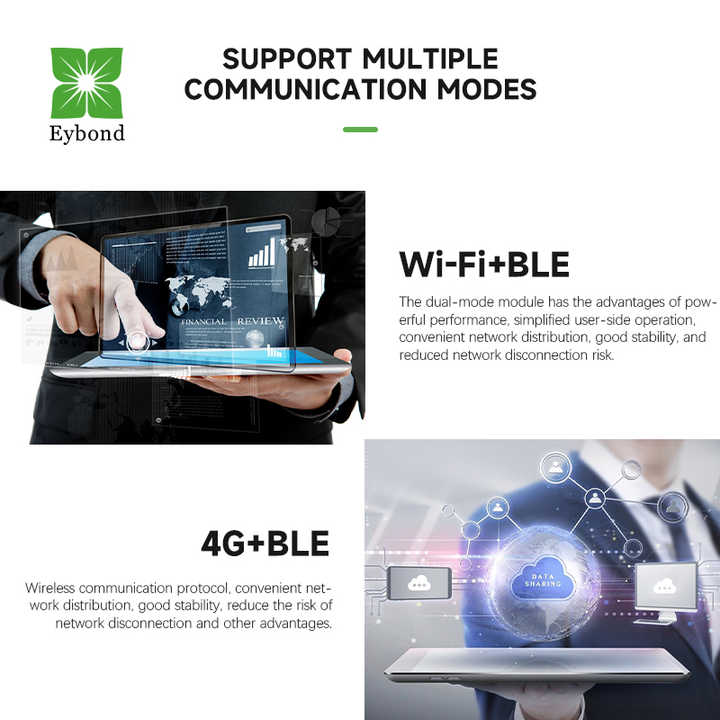Eybond Wi-Fi RS-485 RS-232 RS-485 TTL DB9 IP65 Network Monitoring Energy Data Logger Datalogger ...