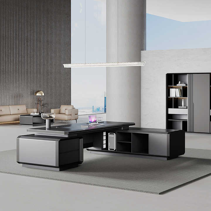 Modern Luxury Wooden Office Desk Workstation Table Designs