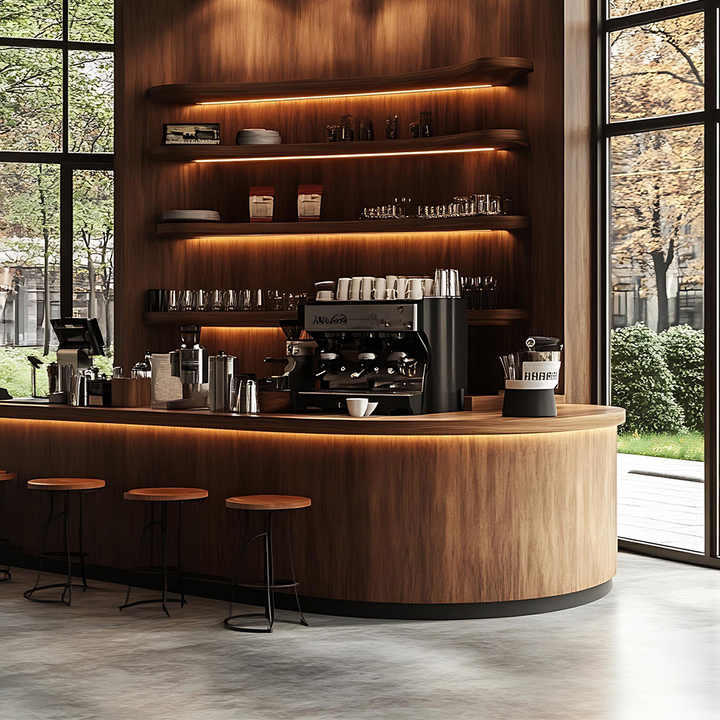 HUALIN Luxury Restaurant Bar Counter - Stylish & Durable