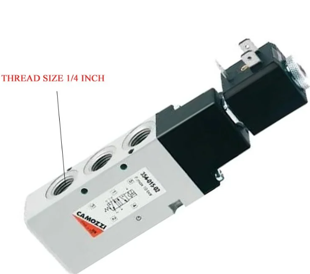 CAMOZZI Series 3 Monostable SOLENOID VALVES for Hydraulics