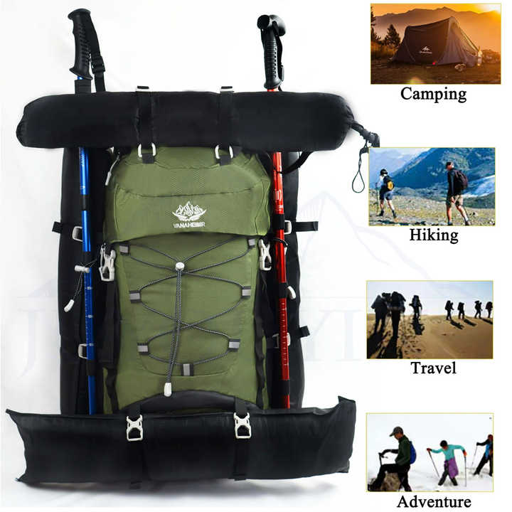Custom Outdoor 60L Waterproof Men Women Travelling Sport Climbing ...