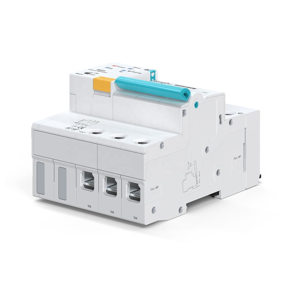 API TO-QCB2L RCBO 3P TUYA WiFi Metering Circuit Breaker Smart Life ...