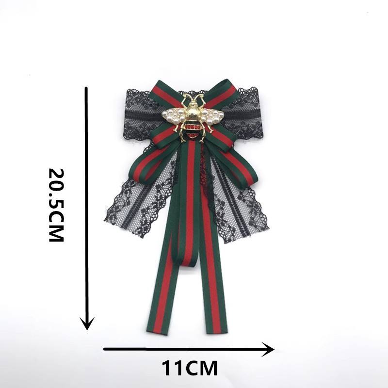 Classic Style Luxury Designer Brooch Women's Shirt Decoration with Lace ...