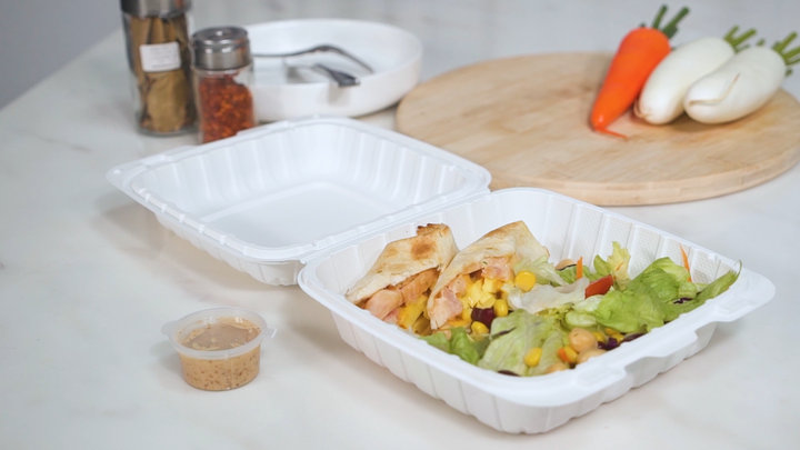 Microwavable Food Grade Disposable Clamshell Boxes