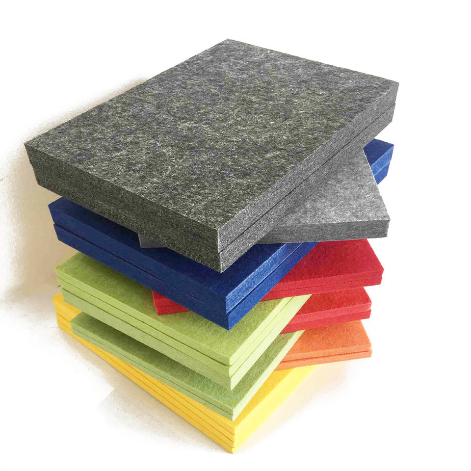 DIY Installation Acoustic Wall Panels - Easy Soundproofing Pet Felt ...