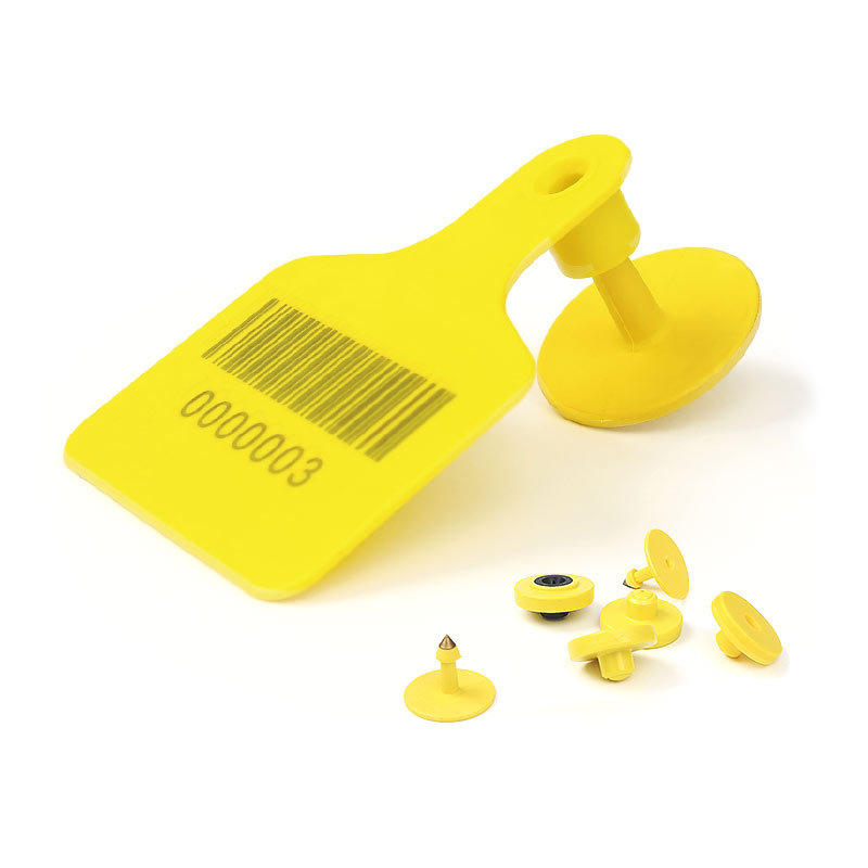 OTPS custom printed plain color ear tag tpu material pig goat sheep ...