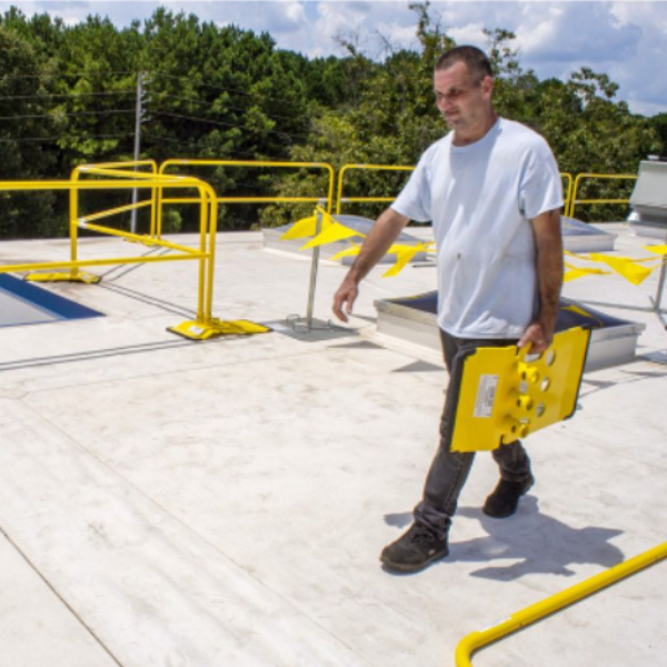 Weighted Base Guardrail - Ensure Road Safety & Durability