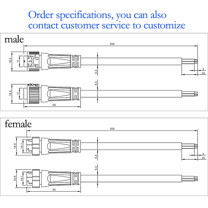 Aviation Quick Docking Connector - Waterproof & Reliable