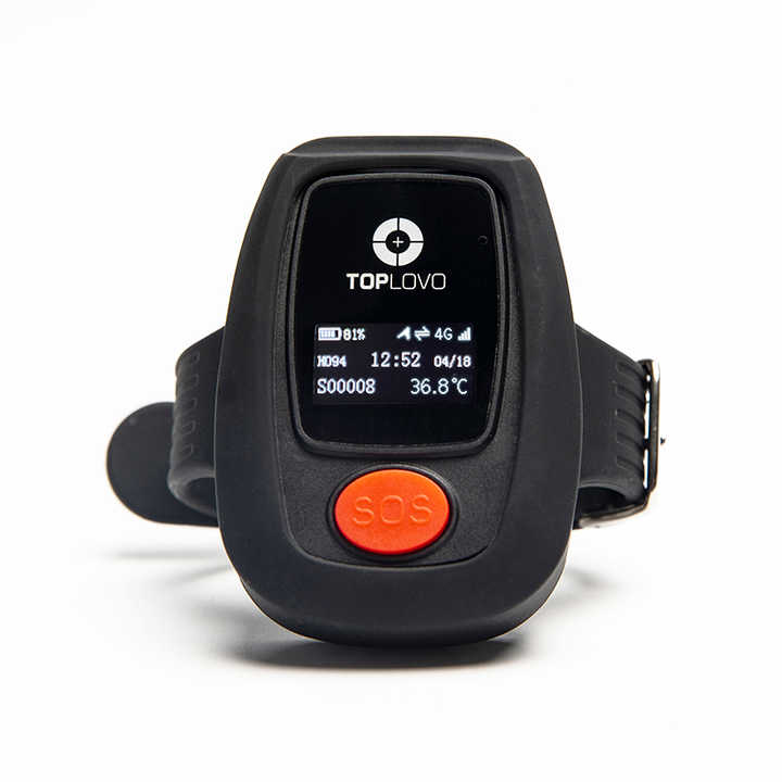 4G GPS Medical Tracker - Elderly Heart Rate & Location