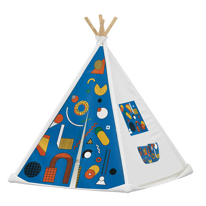 60 Inches Height Indian Tipi Tent Model Indoor Play House Dog Themed ...