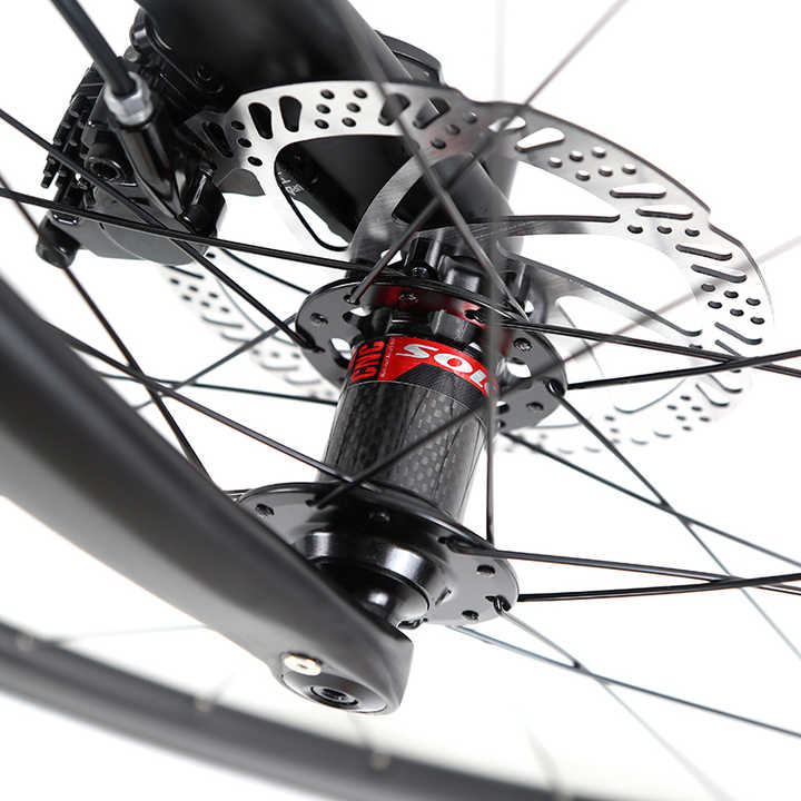 Full Carbon 700C Road Bike with WheelTop Wireless Gears & Hydraulic ...