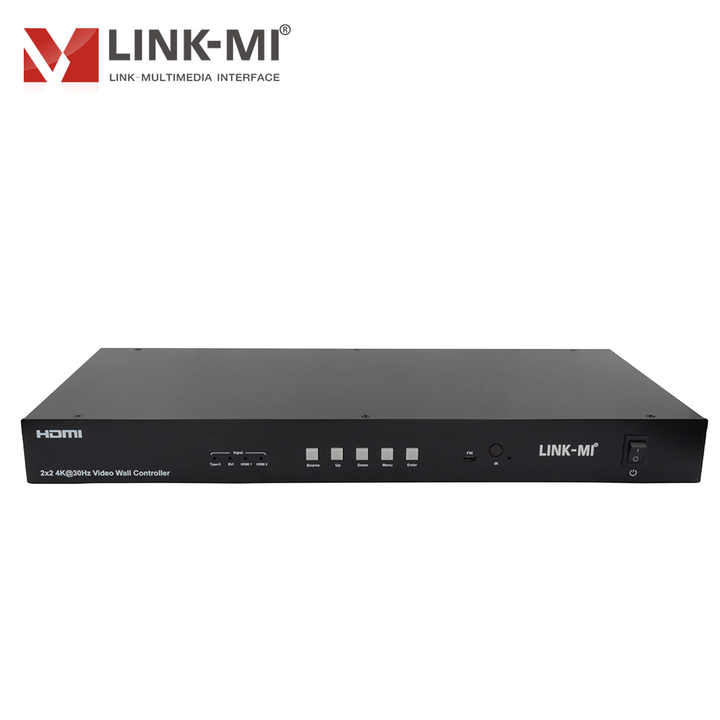 4K 30Hz Video Wall Processor 2x2 Matrix Controller, 10x10 Cascading ...