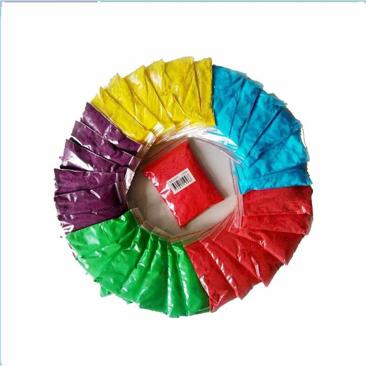 100g colorful powder eco-friendly rainbow colorful holi powder full ...