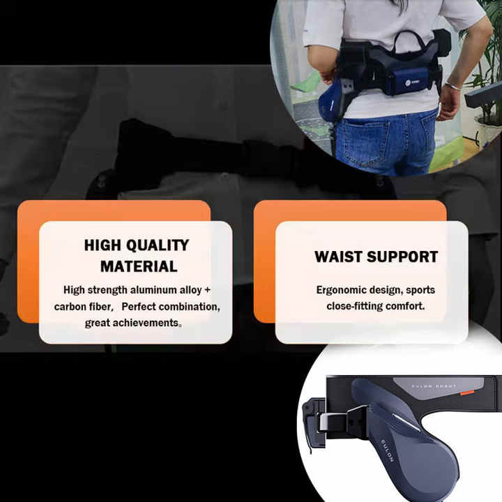 Electric Carbon Fiber Power Suit - Lightweight Hiking Robot