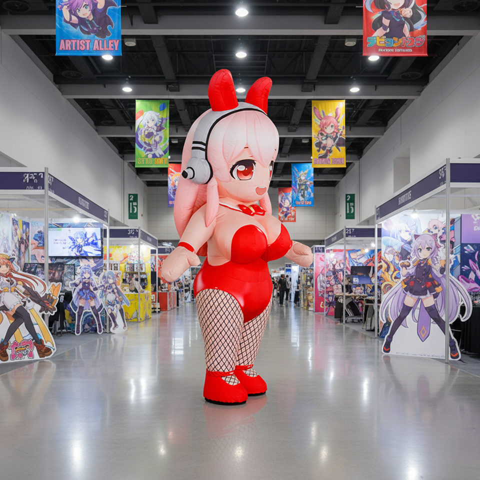 Breathable Inflatable Cartoon Character Costume for Live Performances ...