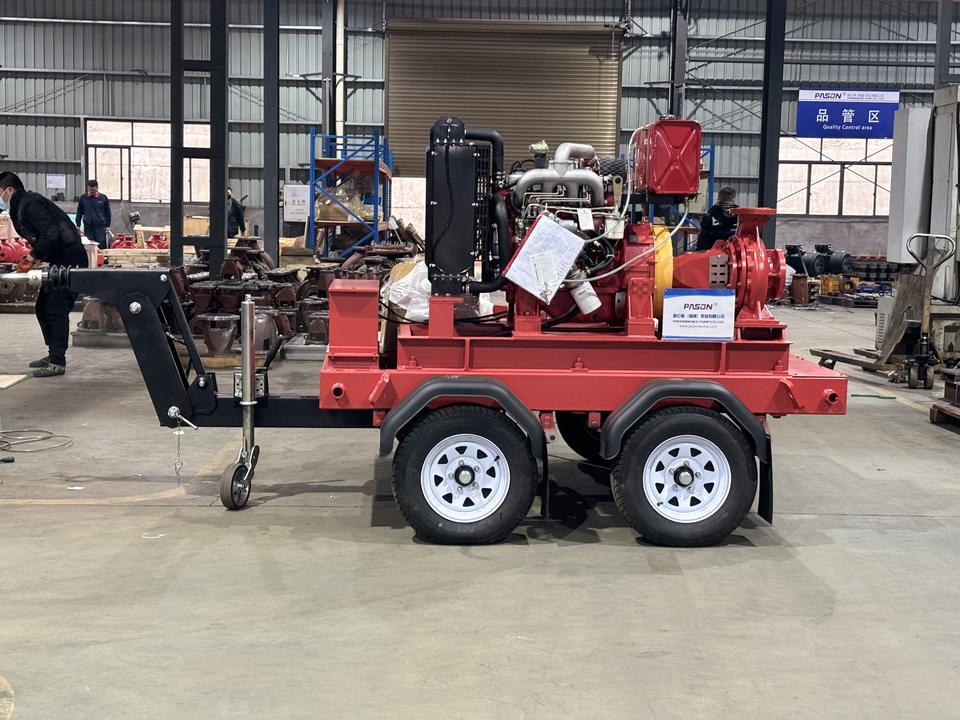 High Quality Portable Fire Pumps Electric/Diesel Single-stage ...