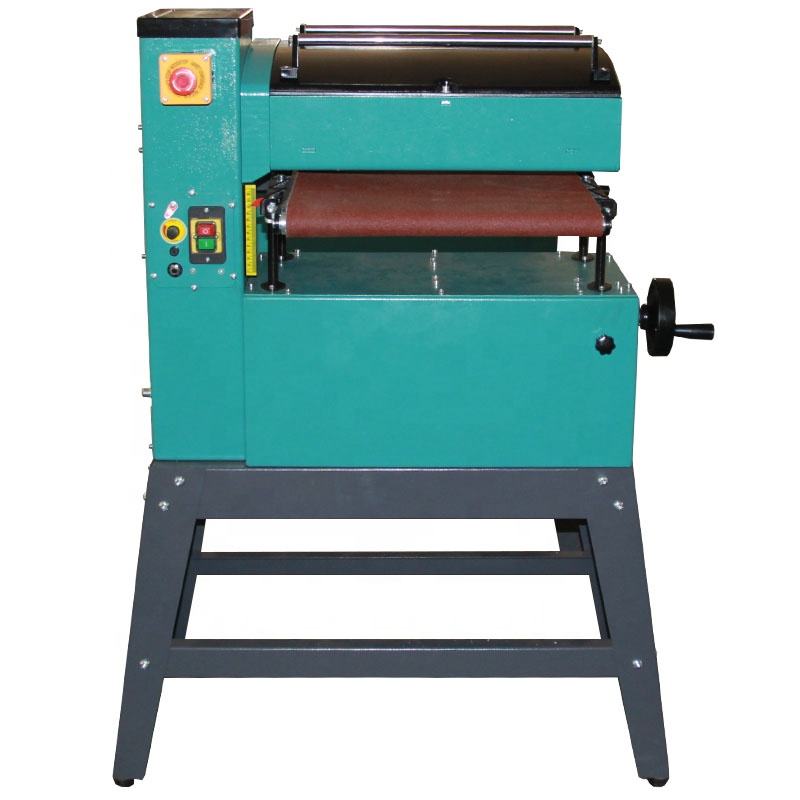 18" HP Open End Single Drum Sander Feed for Wood Sanding