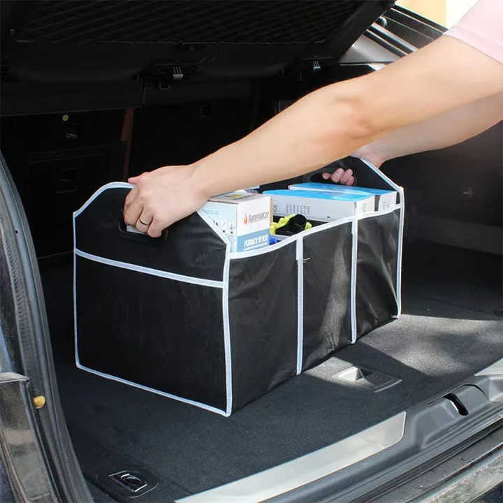 Car Trunk Storage Box - Extra Large & Foldable Organizer