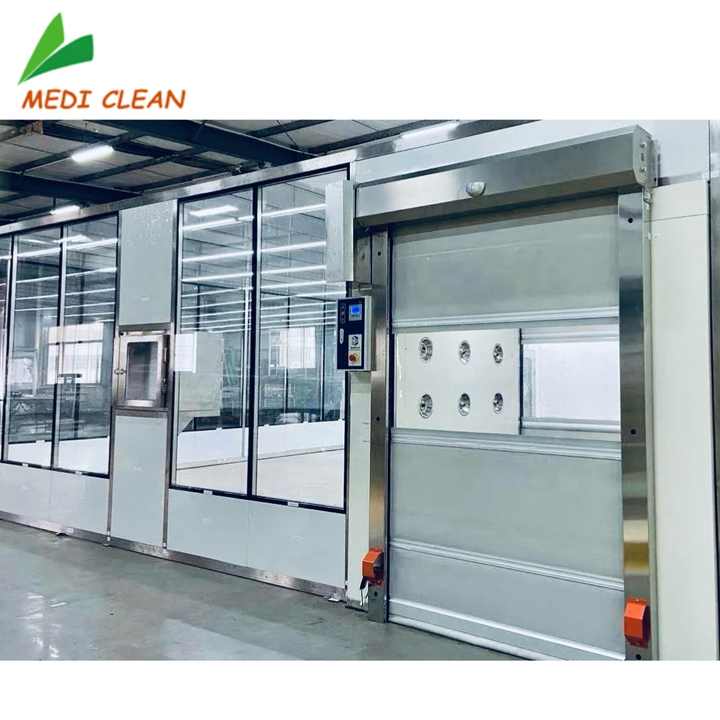 Modular Cleanroom Laboratory Factory Cleanroom ISO 5-8 Prefabricated ...