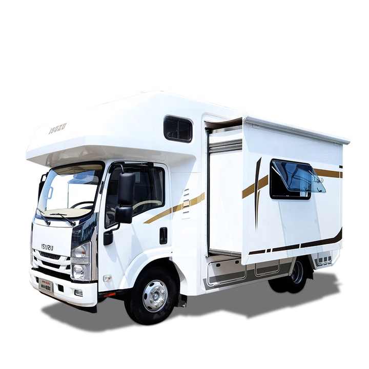 Family off Road ISUZU Travel Trailer RV Camper - Outdoor Travelling ...
