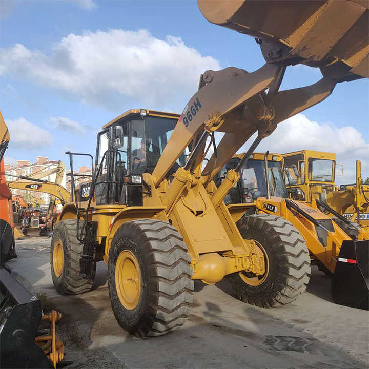 Used CAT 966H Front Wheel Loader 4x4 Caterpillar 966H 5ton Loaders for ...