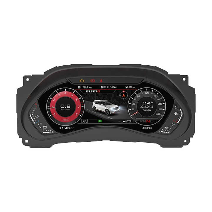 Krando 12.3" Digital Instrument Cluster for Nissan Patrol Y62 Infiniti ...