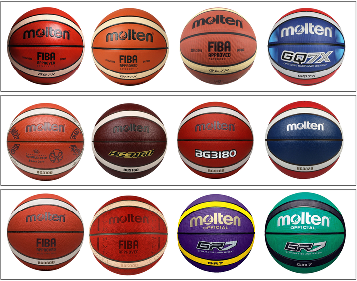 Molten GG7X Basketball - Official FIBA Size and Weight