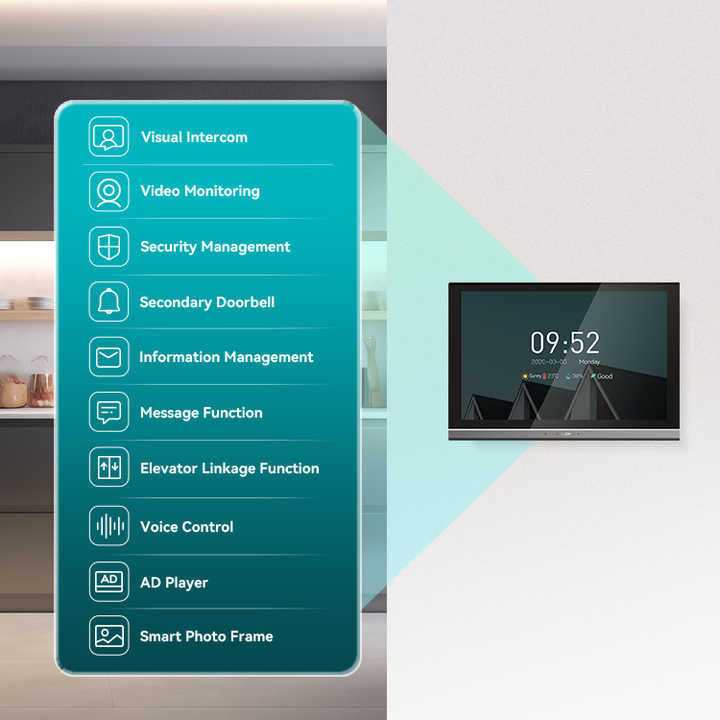 LEELEN Videoportero Wifi - Smart Villa Indoor Monitoring