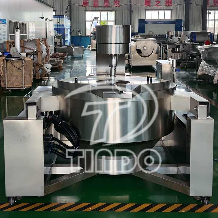 Industrial Automatic Food Cooking Mixer Planetary Stirring Cooking Pot ...