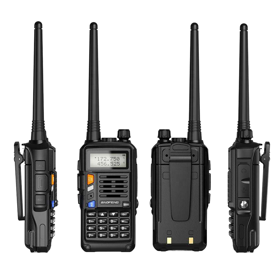 For UV-S9 PLUS 5W Walkie Talkie Transceiver Handheld 2 Way for Call UHF ...
